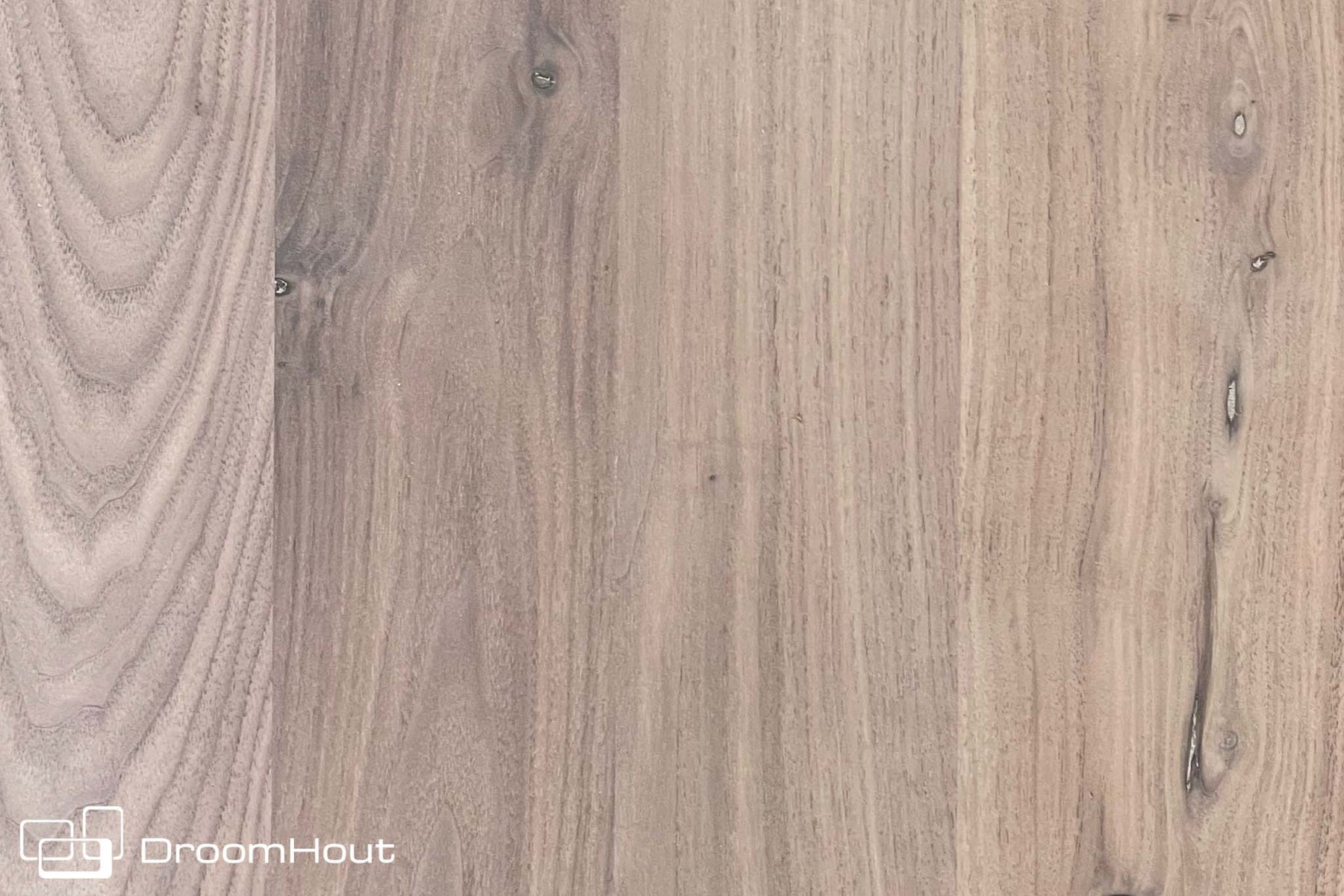 Wooden kitchen front clear walnut - ready-made - in all sizes – DroomHout